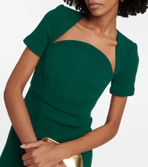 Roland Mouret Moon Wool Midi Dress