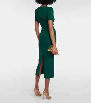 Roland Mouret Moon Wool Midi Dress