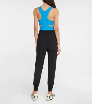 Stella McCartney Julia High-rise Tapered Pants - Black
