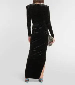 Alexandre Vauthier Velvet Gown