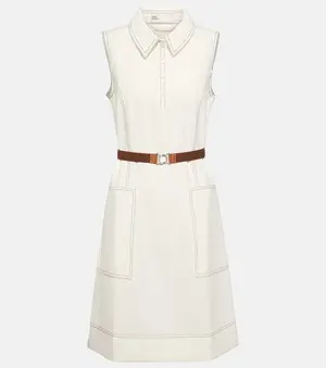 Tory Burch Button Detailed Day Dresses
