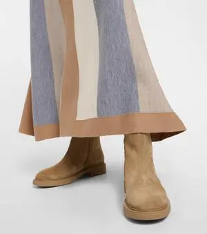 GIANVITO ROSSI Lexington Suede Ankle Boots