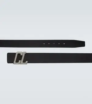 CHRISTIAN LOUBOUTIN Cl Logo Reversible Leather Belt
