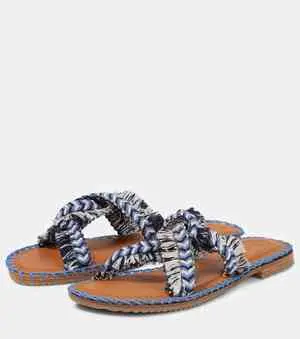 Zimmermann Braided Strap Sandals