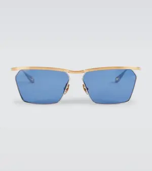 JACQUES MARIE MAGE Bresson Rectangular Sunglasses