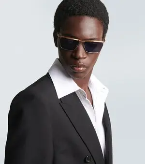 JACQUES MARIE MAGE Bresson Rectangular Sunglasses