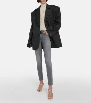 7 For All Mankind Slim Illusion Mid-rise Skinny Jeans