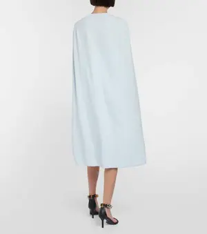 Stella McCartney Cape Cady Midi Dress