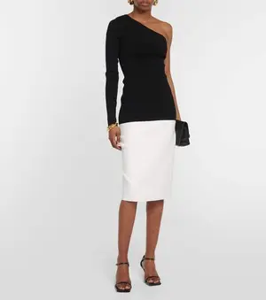 Victoria Beckham Vb Body One-shoulder Top