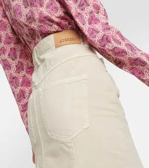 Isabel Marant Étoile Nyda Denim Midi Skirt