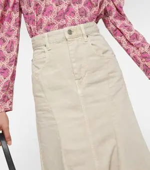 Isabel Marant Étoile Nyda Denim Midi Skirt