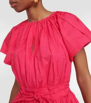 Ulla Johnson Jessa Cotton Poplin Minidress