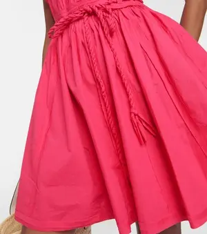Ulla Johnson Jessa Cotton Poplin Minidress