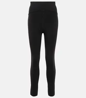 Alaïa High-rise Wool-blend Leggings
