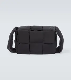 Bottega Veneta Padded Tech Cassette Small Shoulder Bag - Black