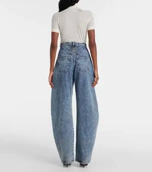 Alaïa Turtleneck Wool Bodysuit