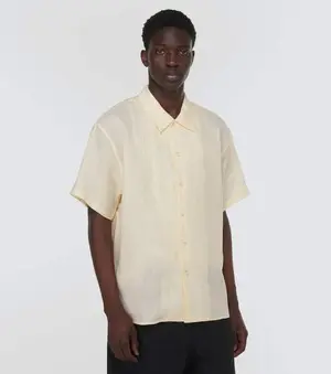Commas Oversized Linen Shirt