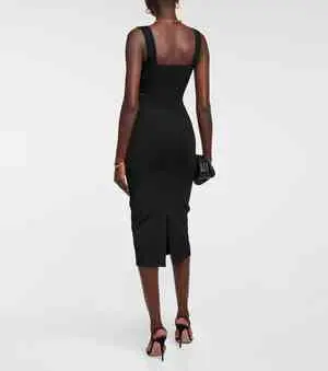 Victoria Beckham Square Neck Bandeau Top