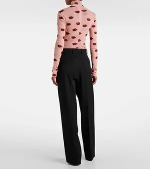 Stella McCartney Wool Wide-leg Trousers