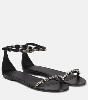 Isabel Marant Étoile Embellished Leather Sandals