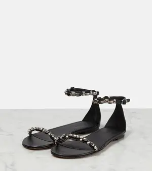 Isabel Marant Étoile Embellished Leather Sandals