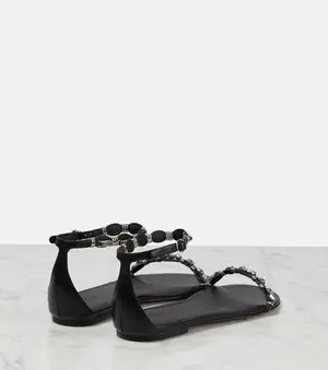 Isabel Marant Étoile Embellished Leather Sandals