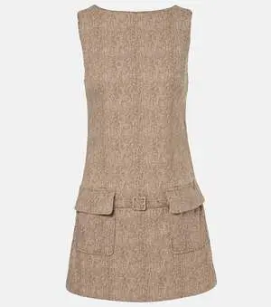 Staud Sheila Belted Midi Dress