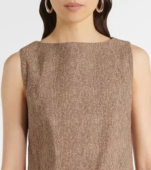 Staud Sheila Belted Midi Dress