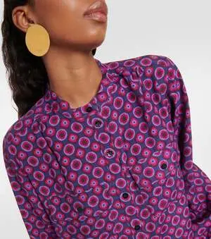 A.p.c. Mathilde Printed Shirt Dress