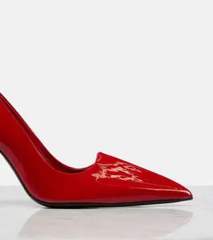 Acne Studios Bordisia 190 Patent Leather Pumps