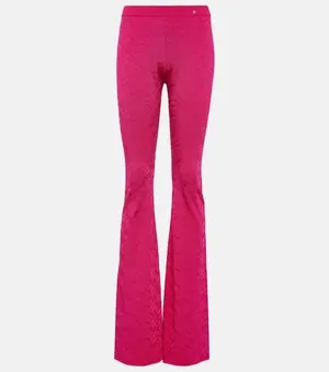 Versace La Greca Flared Pants