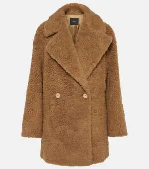 JOSEPH Camel And Silk Coat