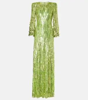 Jenny Packham Nymph Sequined Gown