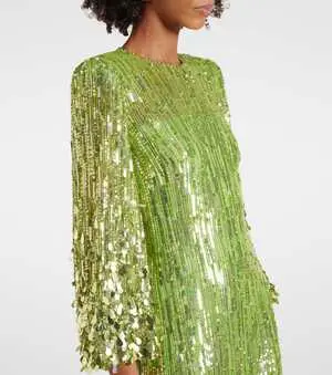 Jenny Packham Nymph Sequined Gown