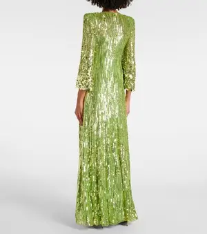 Jenny Packham Nymph Sequined Gown