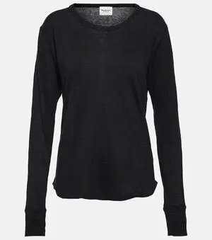 MARANT ETOILE Zeline Linen Top
