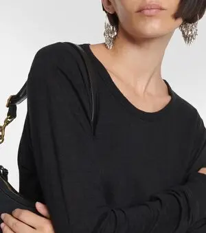 MARANT ETOILE Zeline Linen Top
