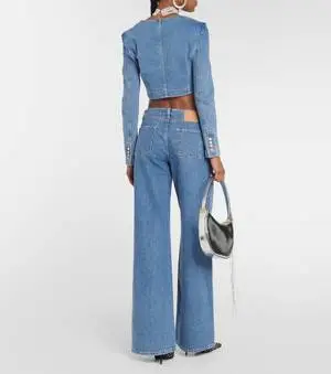 Magda Butrym Low-rise Wide-leg Jeans