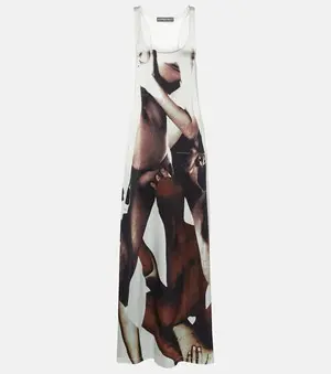 Y/project Printed Maxi Dress - Multicoloured