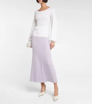 Dorothee Schumacher Wool-blend Ribbed Sweater