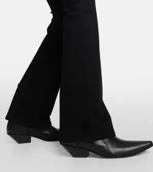 Ag Low-rise Flared Jeans