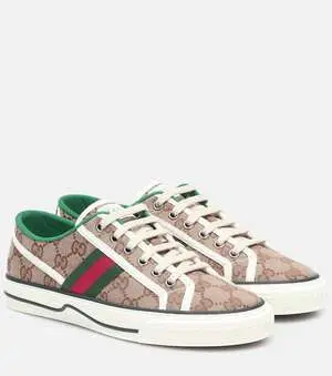 Gucci Tennis 1977 Canvas Sneakers - Beige
