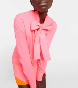 VIVIENNE WESTWOOD Tie-neck Crepe Blouse