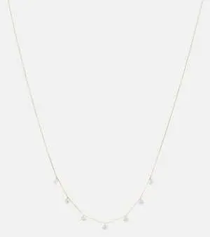 PERSEE Danae 18kt Yellow Necklace With Diamonds - Gold