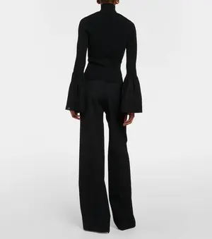 Altuzarra Ruffled Turtleneck Top