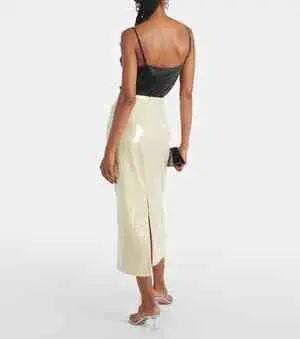 Roland Mouret Sequin Midi Skirt