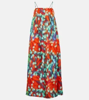 Asceno Heather Printed Maxi Dress - Multicoloured