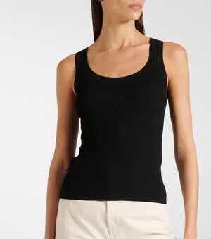 Max Mara Ribbed-knit Tank Top