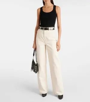 Max Mara Ribbed-knit Tank Top
