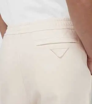 Prada Garment-dyed Cotton Sweatpants